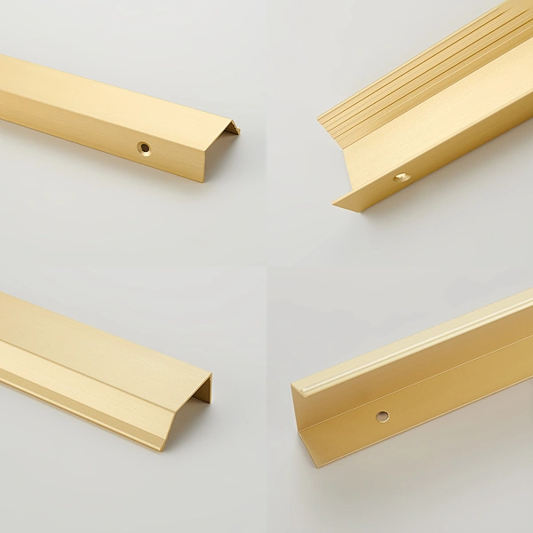 Filta Aluminum Profile Drawer Concealed Finger Edge Pulls